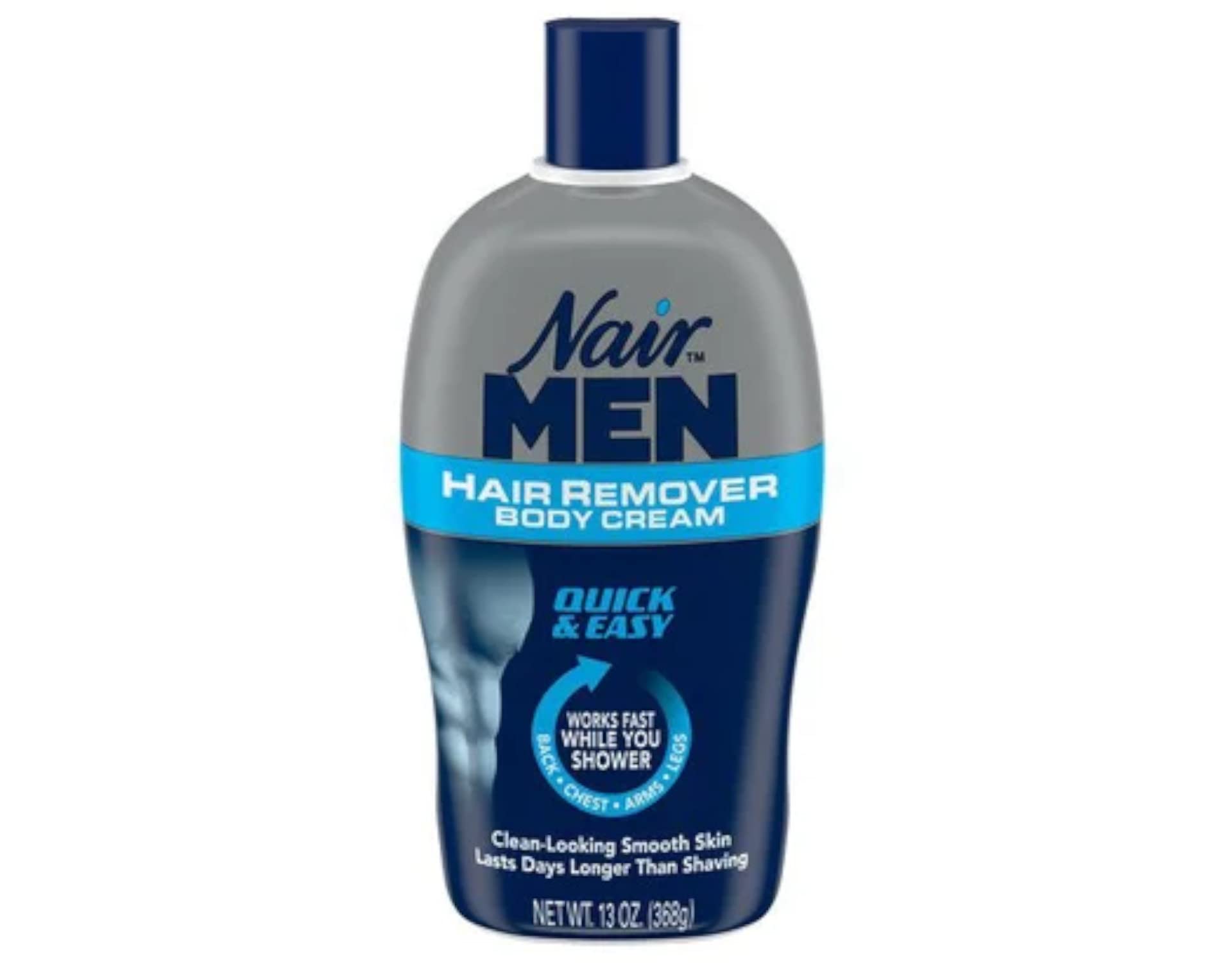 Nair Hair Remover Men Body Cream 13 Ounce Pump (384ml) (6 Pack)