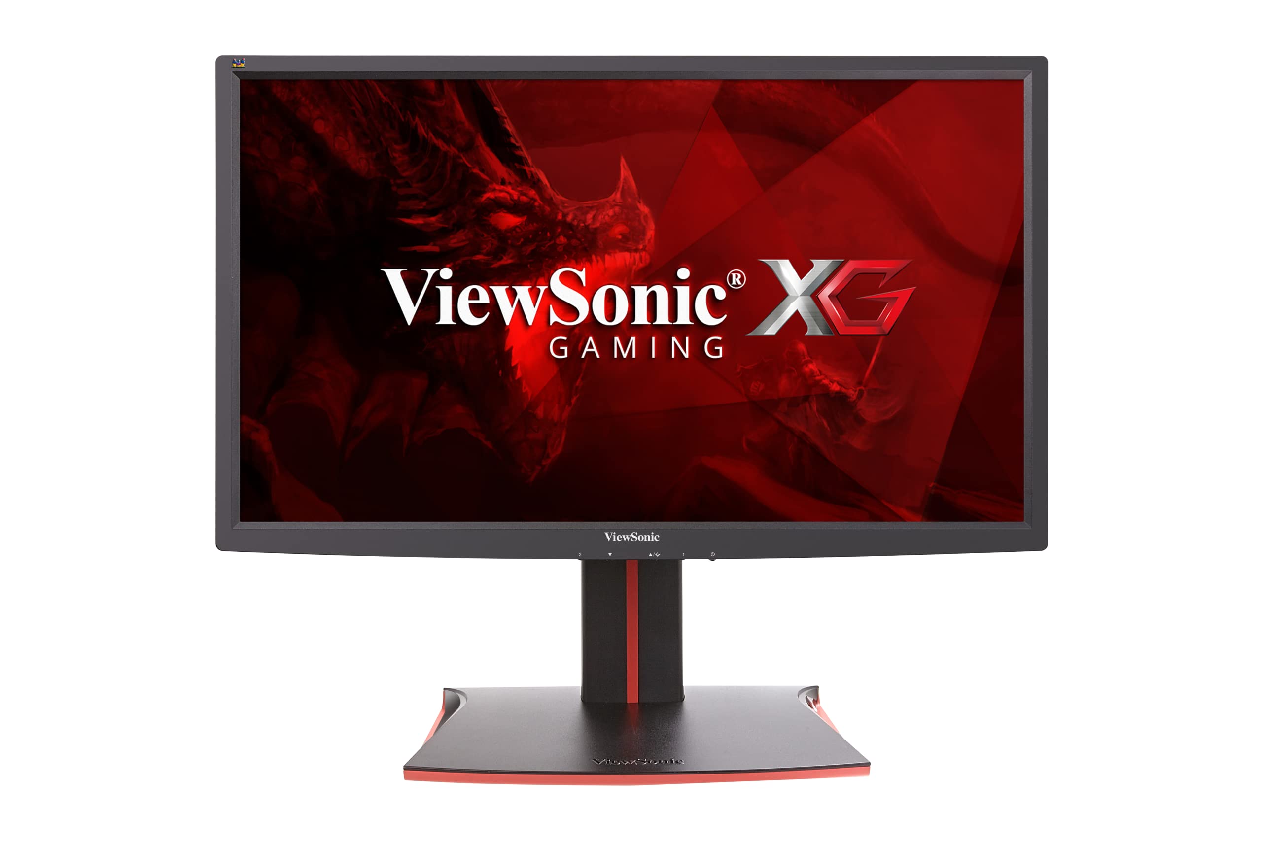 ViewSonic XG2401 24 Inch 1080p 1ms 144 Hz Gaming Monitor with FreeSync Premium Eye Care Advanced Ergonomics HDMI and DP,Black