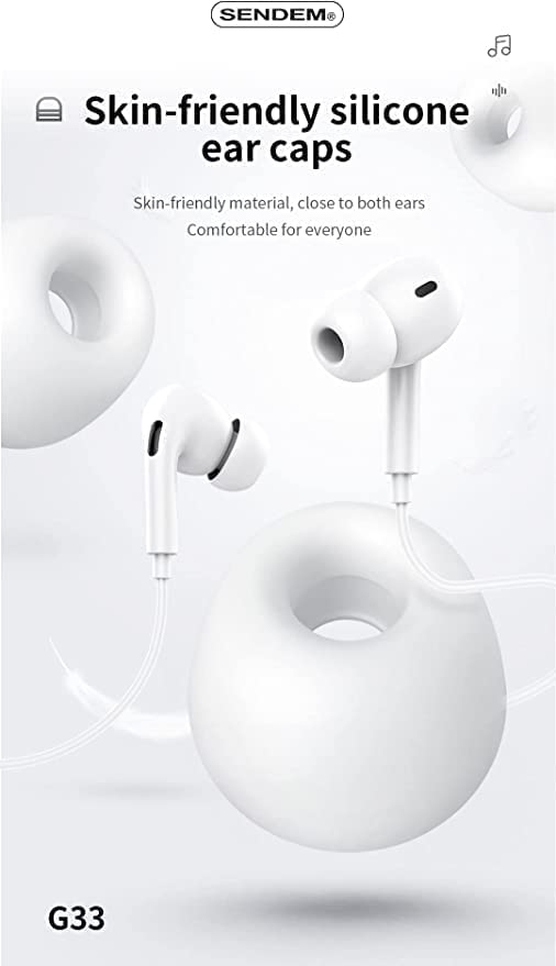 Earphones for iPhone,Headphones,in-Ear Stereo Noise Isolating Earbuds, Mic and Volume Control Compatible with iPhone 7/7 Plus/8/8 Plus/XS/XR/X/SE/11 Pro/11 Pro Max/12/12 Pro/13/13 Pro
