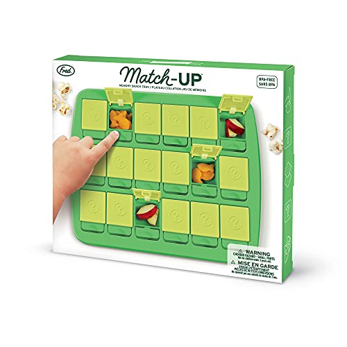 Genuine Fred, Match UP Memory Snack Tray Green Travel-Friendly Tray Measures 10 x 8.75 inches