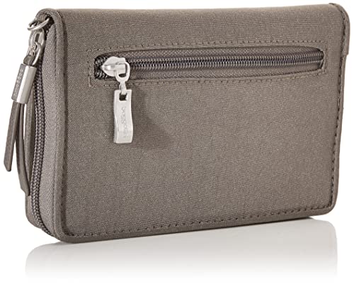 Baggallini womens New Classic Rfid Phone Wallet Crossbody, Sterling Shimmer, One Size US