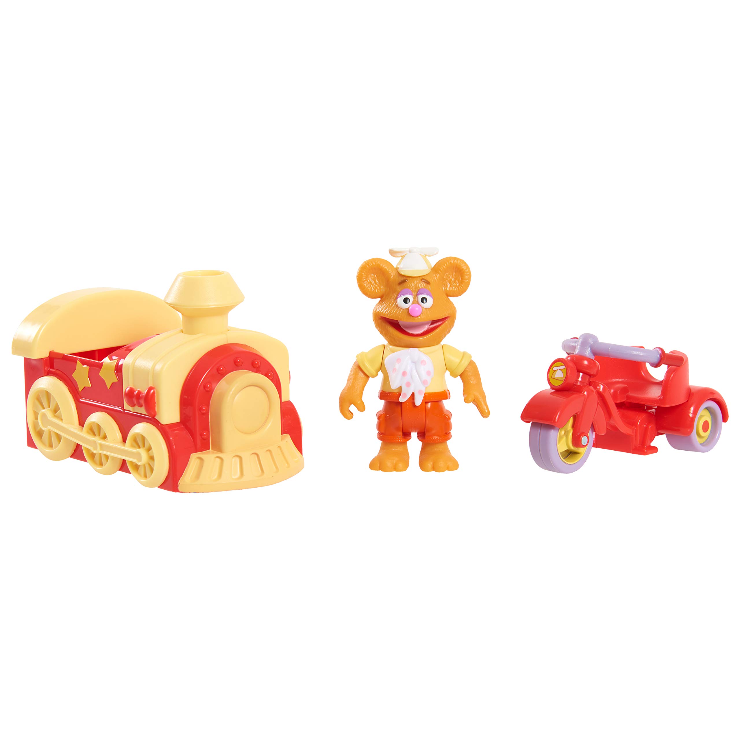 Just Play Muppets 14433 Babies Fozzie N Trike N Train, Multicolor