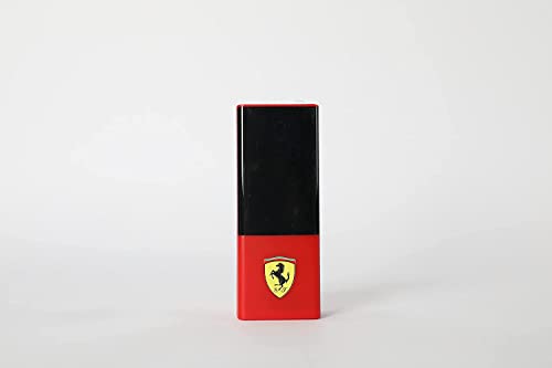 DAKOTT Ferrari 3pcs Set Includes- Ferrari Drawstring Backpack- Ferrari No. 2 Soccer Ball & a Ferrari Portable Air Compressor, 150 PSI Battery Power Tire Inflator Air Pump.