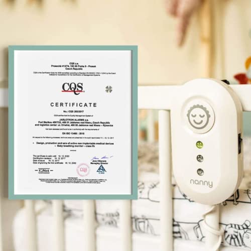 Nanny Extra Sensor Pad-INTENDED FOR THOSE WHO BOUGHT THE EUROPEAN NANNY BABY MOVEMENT MONITOR - EU MEDICAL DEVICE SIDS CERTIFIED
