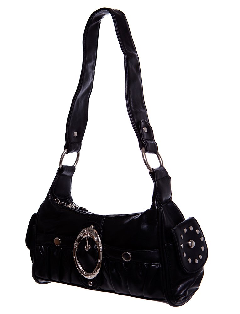 Handbags For All Silver Studded Small Hobo women handbag Shoulder Handbag