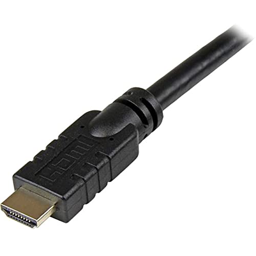 StarTech.com 65 ft (20m) High Speed HDMI Cable β Male to Male - Active - 28AWG - CL2 Rated In-wall Installation - Ultra HD 4K x 2K - Active HDMI Cable (HDMM20MA) Black