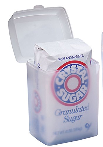 Home-X Sugar Keeper Plastic Storage Container