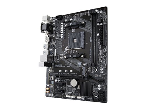 GIGABYTE GA-A320M-S2H (AMD Ryzen AM4/MicroATX/2xDDR4/HDMI/Realtek ALC887/3xPCIe/USB3.1 Gen 1/LAN/Motherboard)