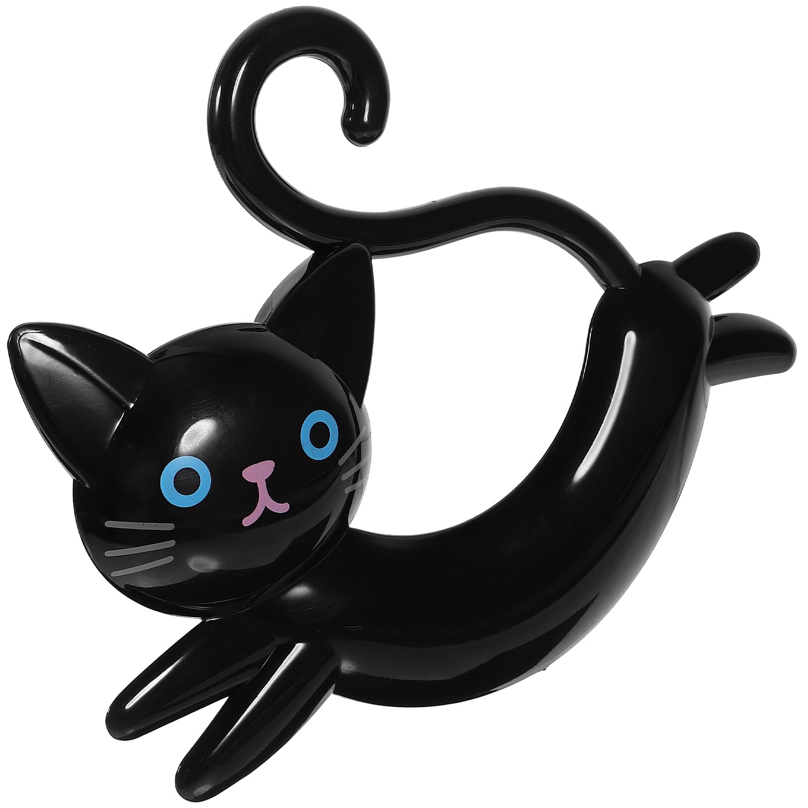 CATIEBYE Modern Towel Hanger for Kitchen Bathroom Towel Holder Wall-Mounted Bath Towel Rack Cat Towel Holder for Women Children
