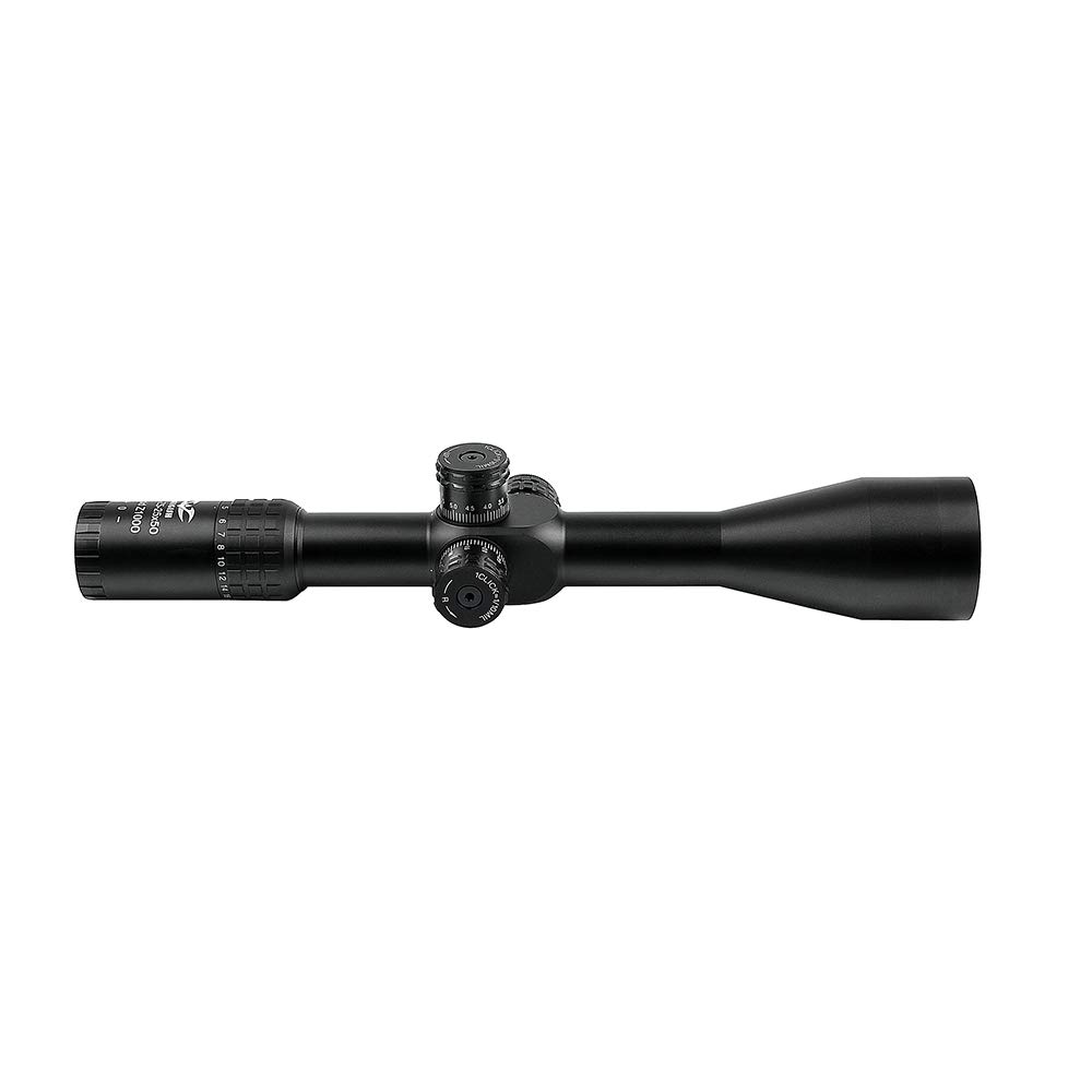 BAIGISH 5-25x50 Rifle Scope FFP Optics Sight Hold-Over Reticle(Christmas Tree Reticle)