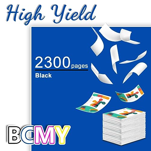 Jagute 711XL Black Ink Cartridge Replacement for HP 711 XL Work for HP DesignJet T120 24-in 610 mm T520 24-in 36-in 610 mm 914 mm T100 Large Format Printer (4 Black, 80-ml)