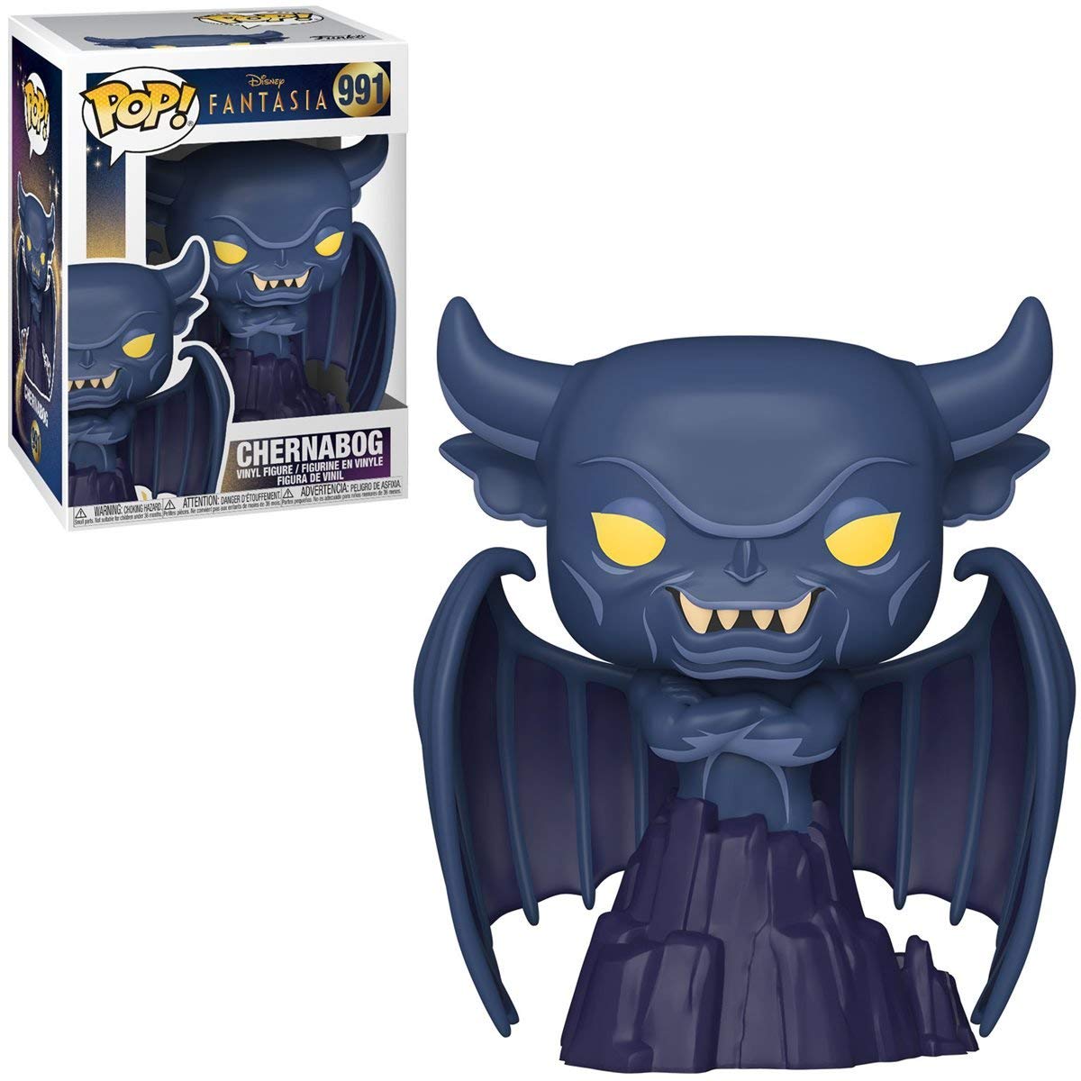 Funko Pop! Disney: Fantasia 80th Anniversary - Menacing Chernabog Vinyl Figure (Bundled with Pop Box Protector Case)
