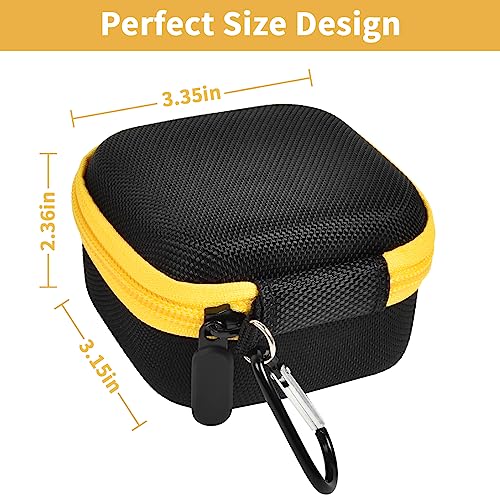 Earbud Case Compatible with DEWALT True Wireless Bluetooth TWS Headphones, Storage Holder for Jobsite Pro-X1 Wireless Earphone, Headset Charging Box & Accessories Pouch OrganizerĀ - Bag Only