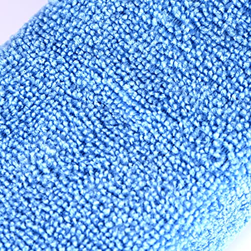 Carkio Car Wash Microfiber Sponges Block House Clean Sponge 5 inch Round Microfiber Waxing Sponge Car Cleaning Kit Pad (10pcs)