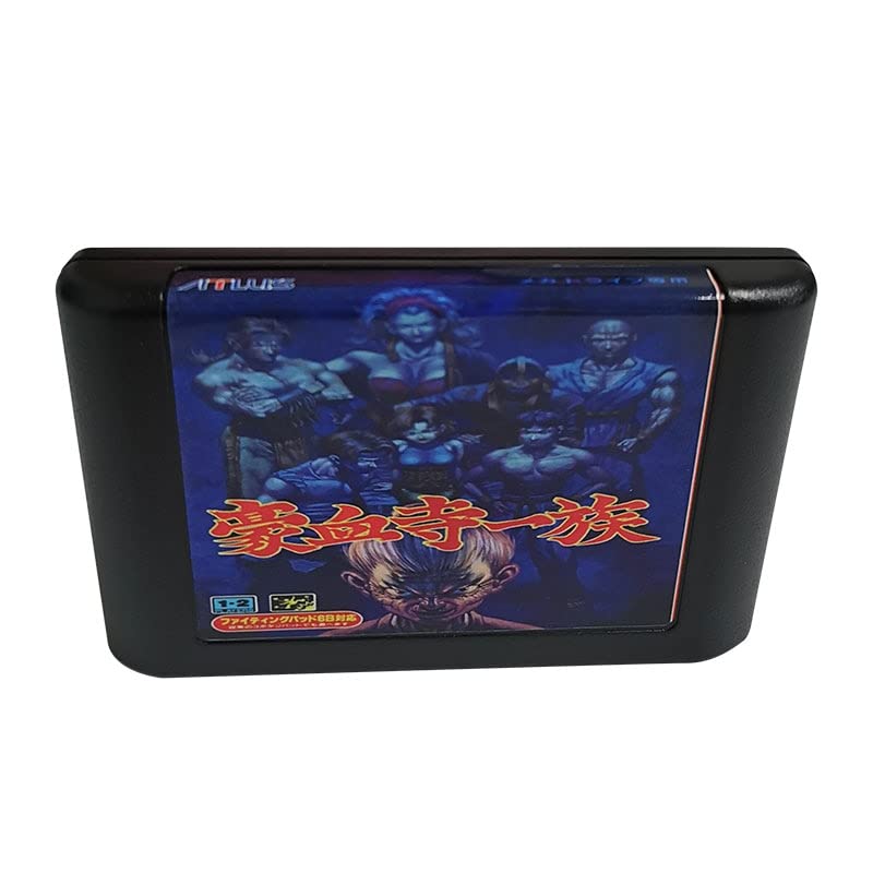Atllis Video Game Card for SegaMegadrive Geneis Game Cartridge