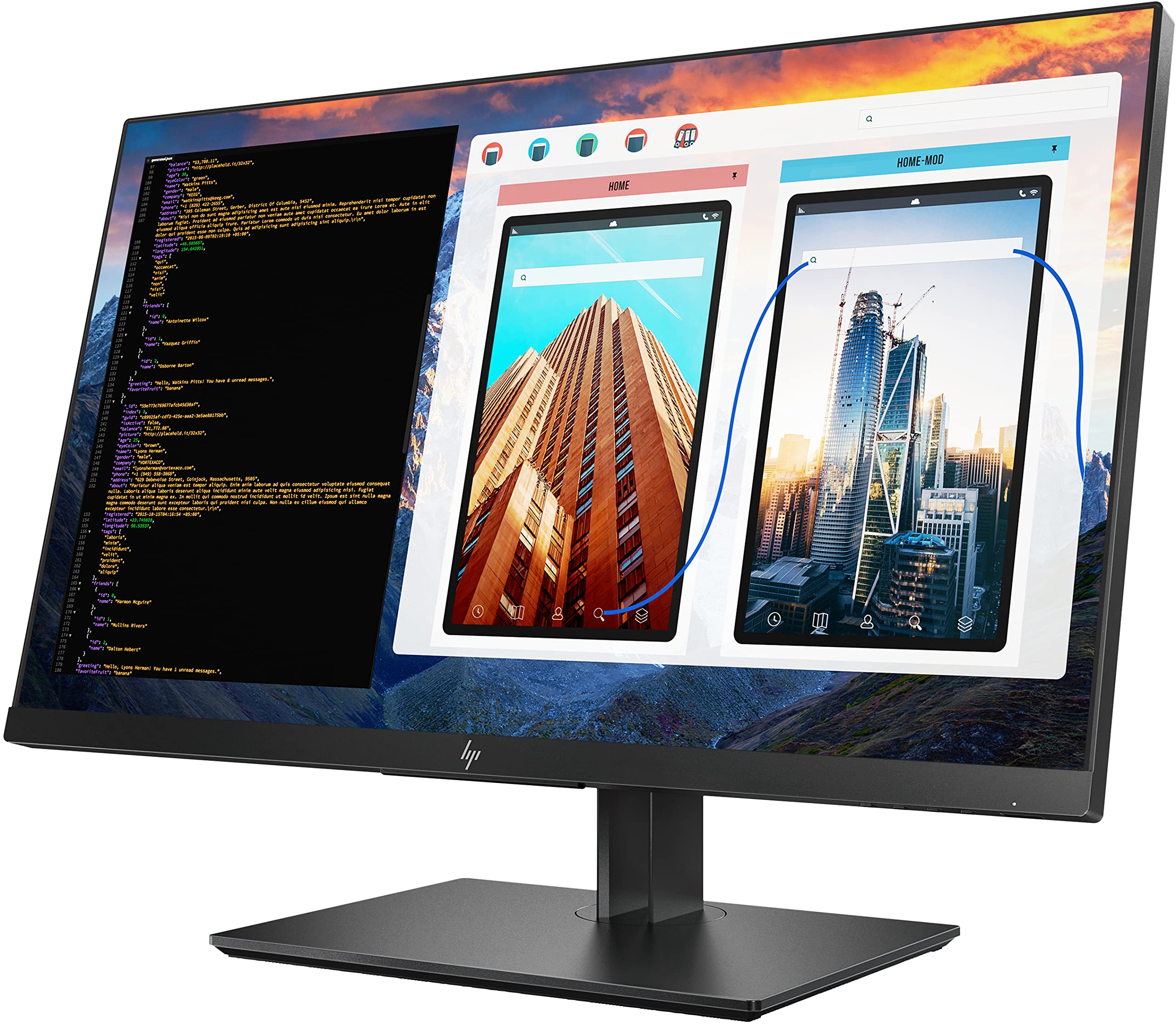 HP Business Z27 2TB68A4 27 inches 4K UHD LED LCD (3840 x 2160) Monitor Black Pearl