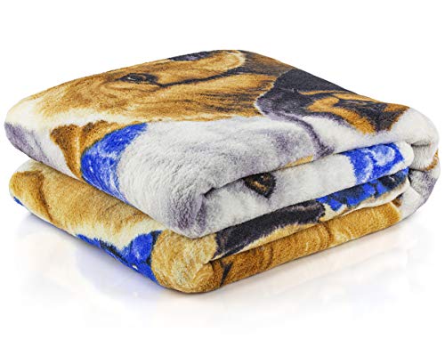Dogs Selfie Super Soft Plush Fleece Throw Blanket & Puppy Collage Super Soft 50" x 60" Plush Fleece Throw Blanket by Jenny Newland