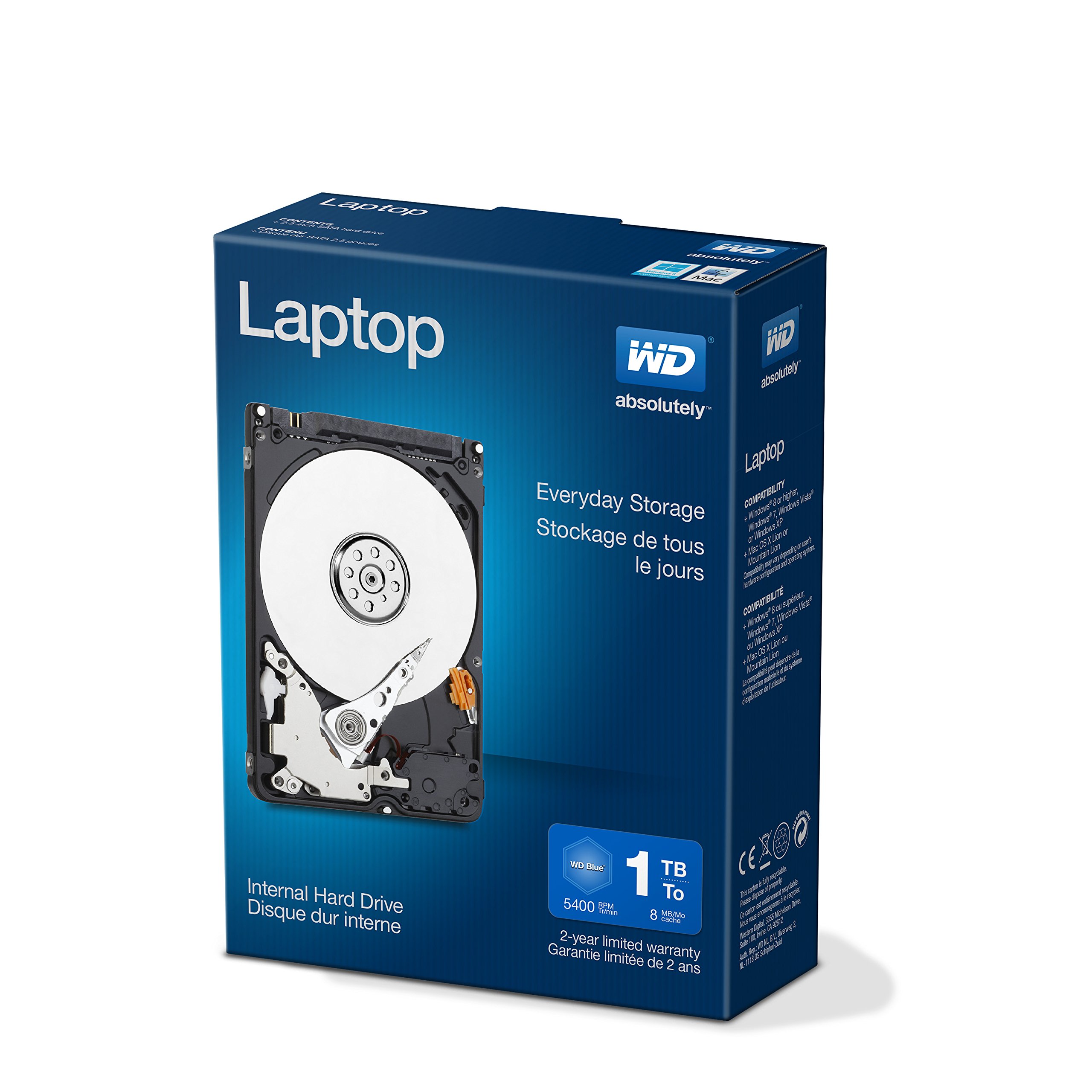 WD 1 TB 2.5-Inch Laptop Mainstream WDBMYH0010BNC-NRSN