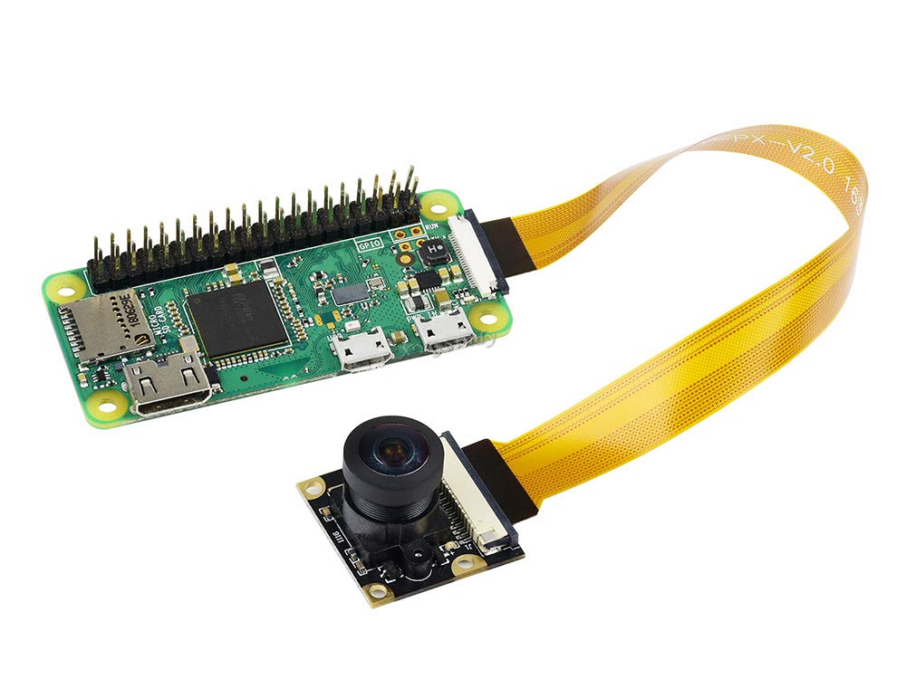 RPi Camera (G) for Raspberry Pi Model B B+ A+ 4 3 2 1 Camera Module OV5647 Sensor Fisheye Lens Wider Field of View 1080p @XYGStudy