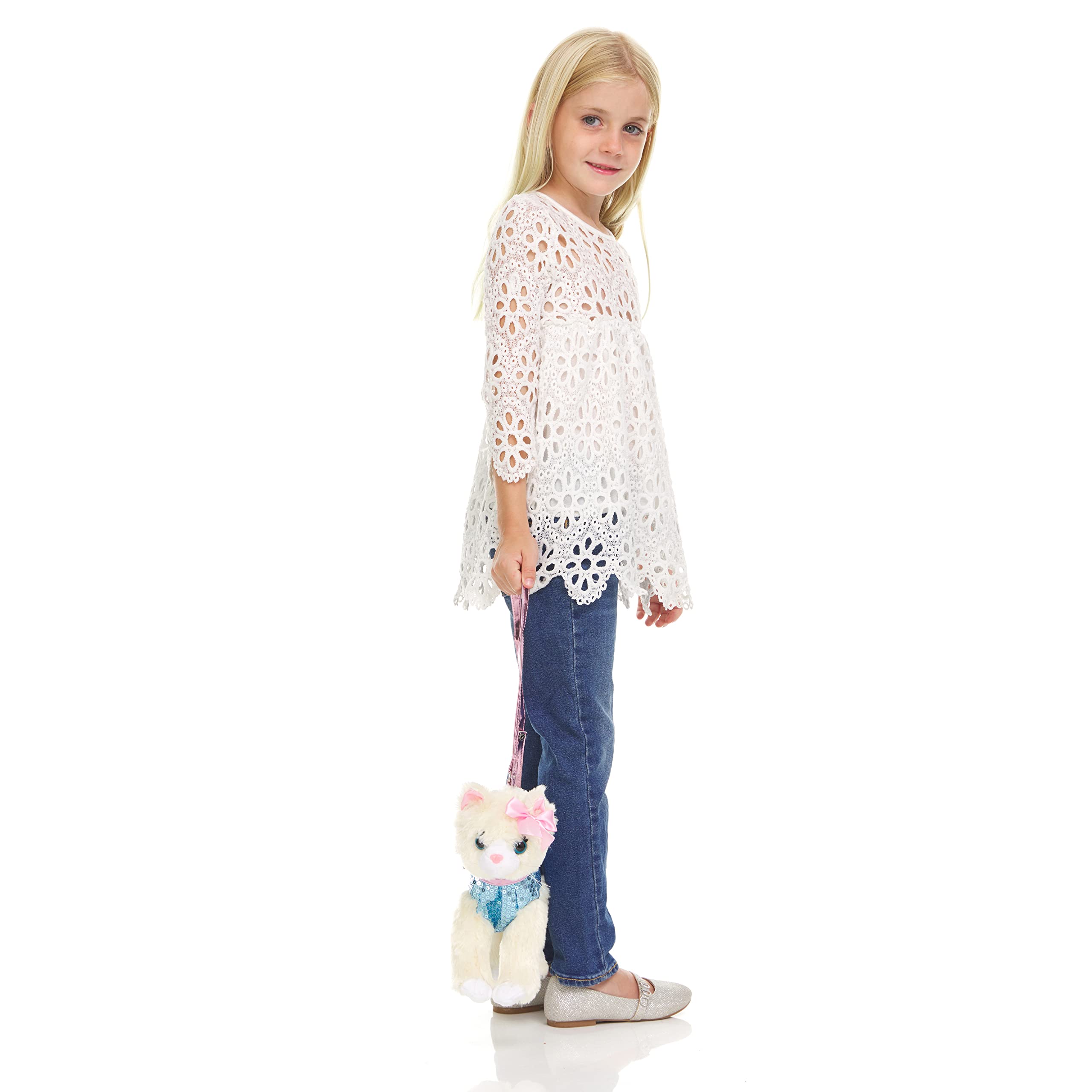 BEIGE CAT BLU METAL SEQ GLIT HRT BW ICON