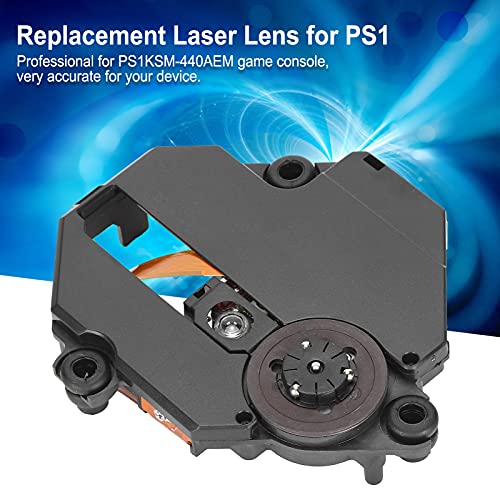 Shanrya Replacement Lens, Optical Lens High Accuracy Replaceable for PS1 KSM‑440AEM Game Console(KSM-440AEM)