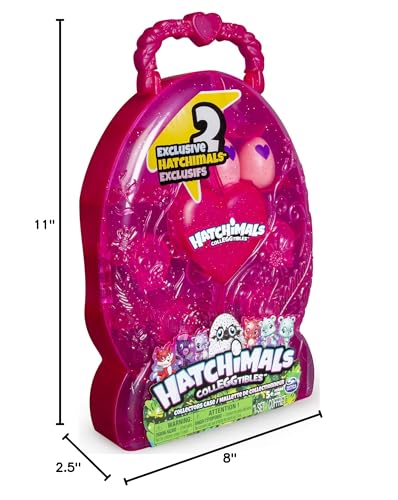Hatchimals CollEGGtibles, Collector’s Case with 2 Exclusive CollEGGtibles, for Ages 5 and Up