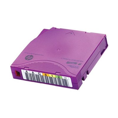 HP LTO, Ultrium-6, C7976W, 7A, 2.5TB/6.25TB, Worm, TAA