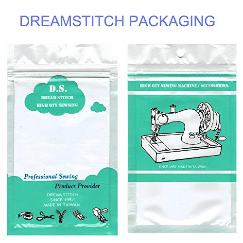 DREAMSTITCH Zig Zag Presser Foot (J) for All Low Shank Brother, Babylock, Janome, Simplicity, Singer Sewing Machine