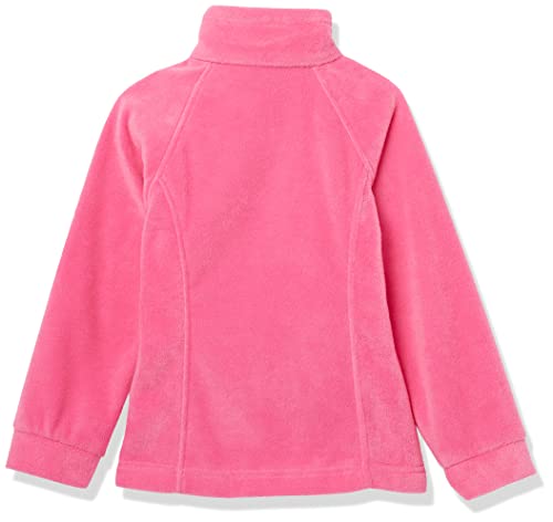 Columbia unisex-baby Benton Springs Fleece Jacket, Pink Ice, 12-18 Months