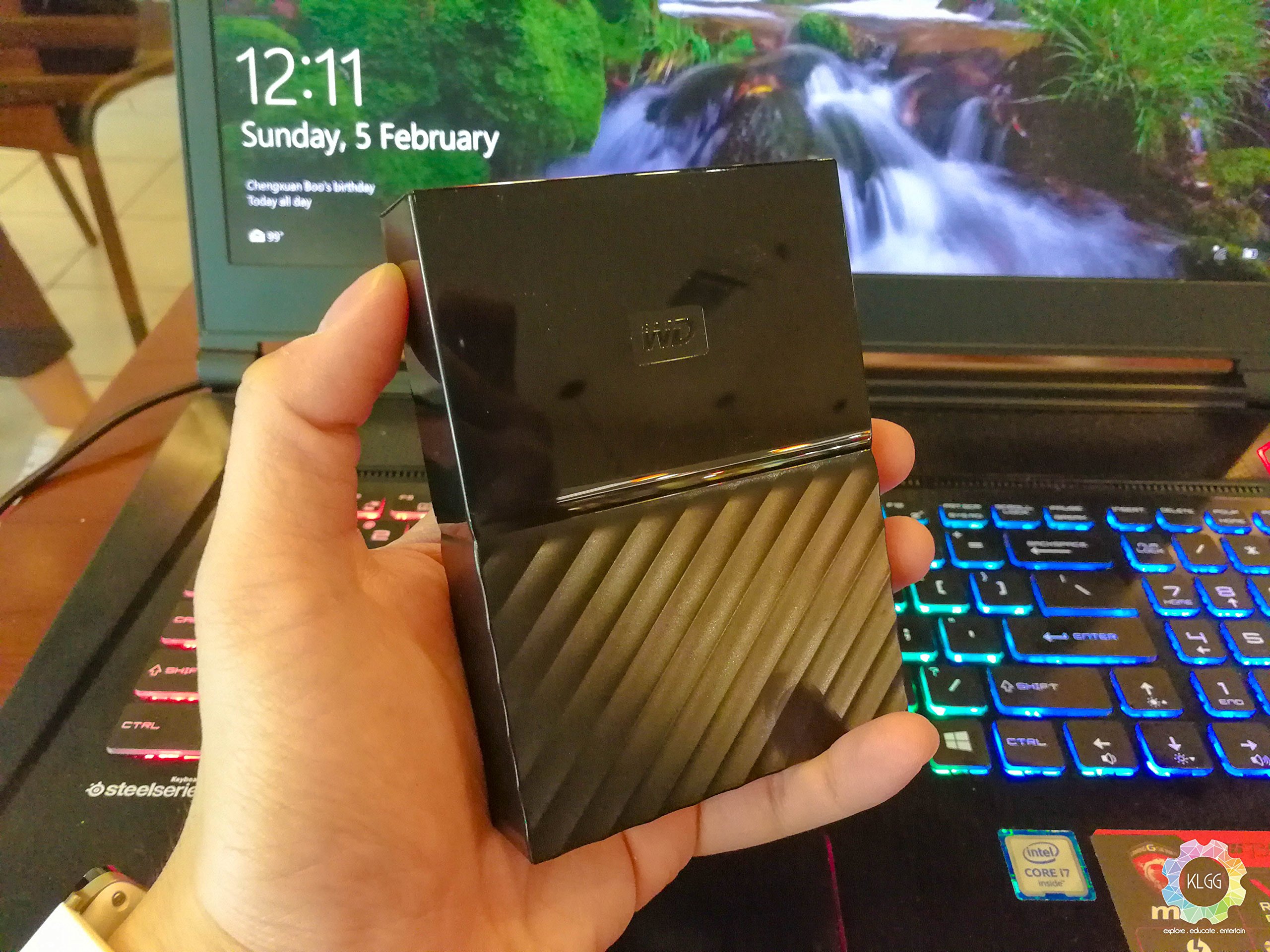 WD My Passport for Mac Portable external Hard Drive, 2TB, USB-A ready