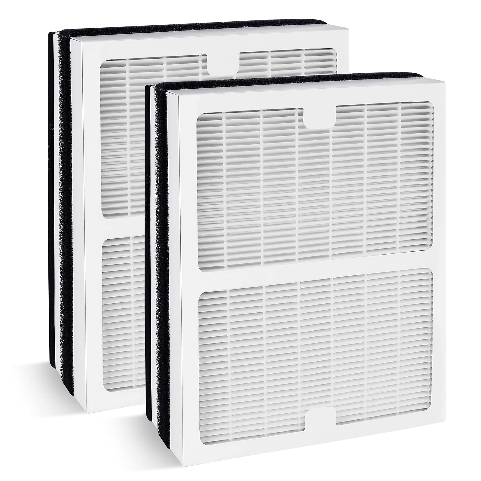 KEEPOW IAF-H-100A Replacement Filter Compatible with Idylis IAP-10-100, IAP-10-150, IAPC-40-140, AC-2119, IAF-H-100A, 0302648, 412564, 0412564 (2 HEPA Filter + 2 Carbon Filters)
