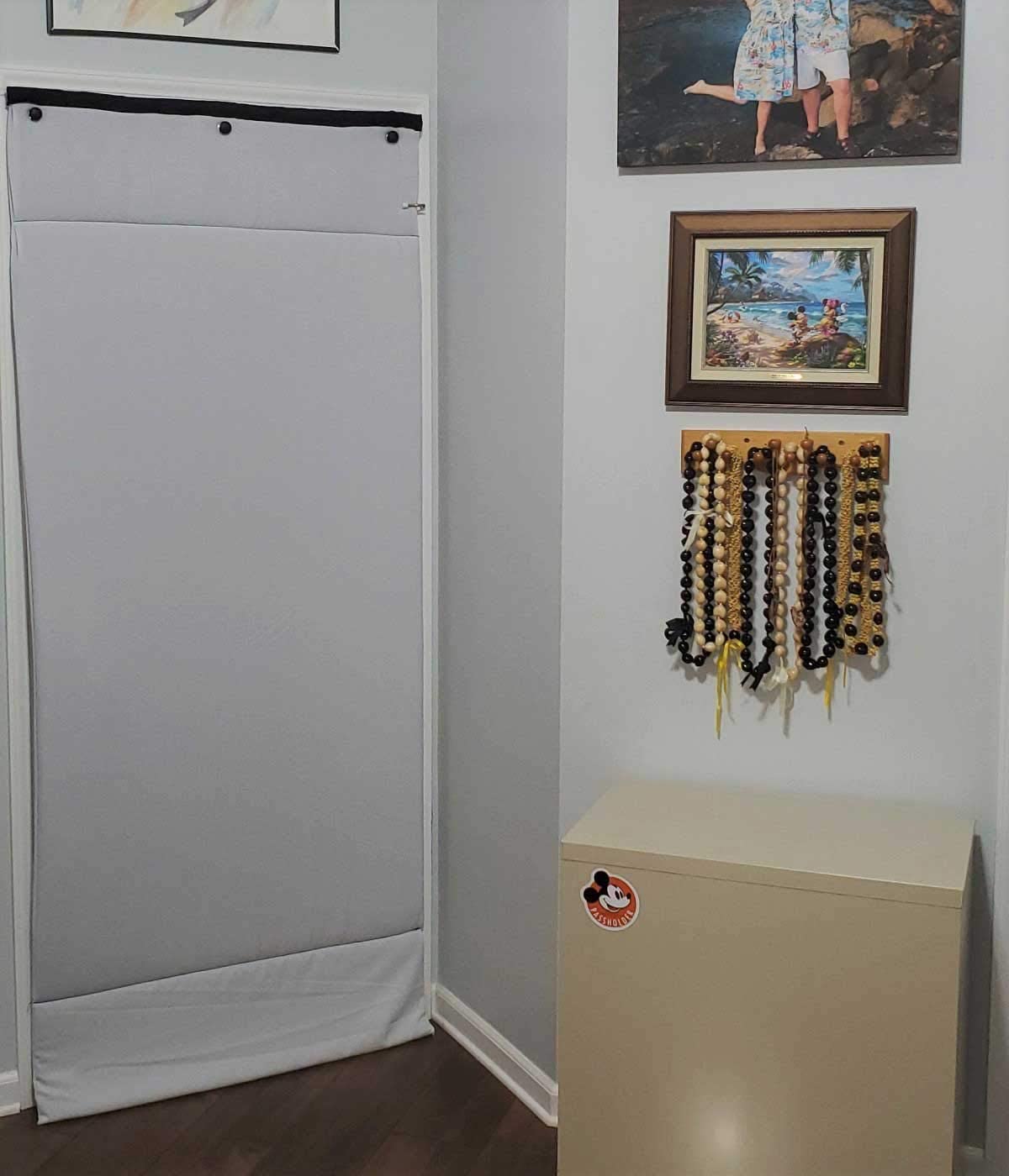 Audimute Soundproofing Acoustic Pro Sound Kit - Door Seal Kit and Sheets (Black)
