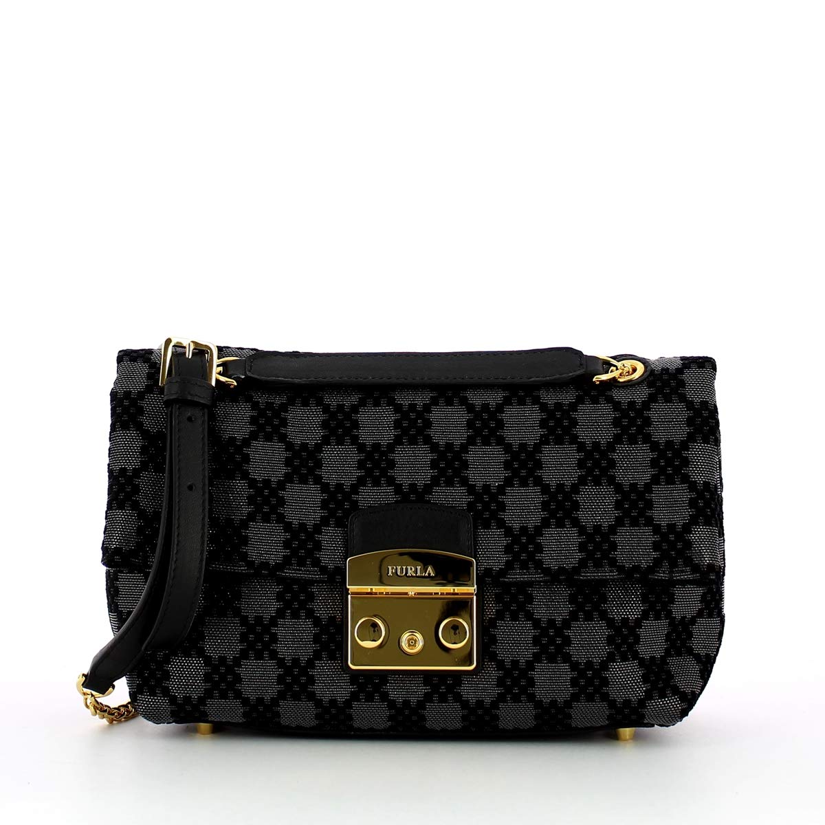 Furla(フルラ) Women Shoulder Bag, Nero (1002-O6000)