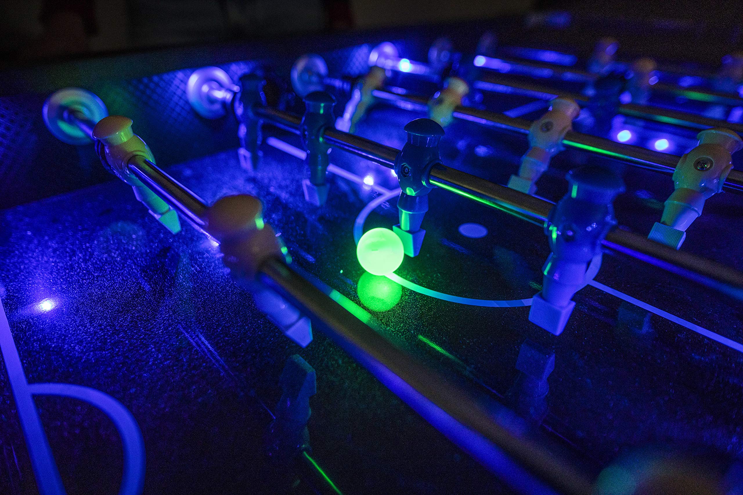 Atomic Azure LED Light Up Foosball Table, 55"