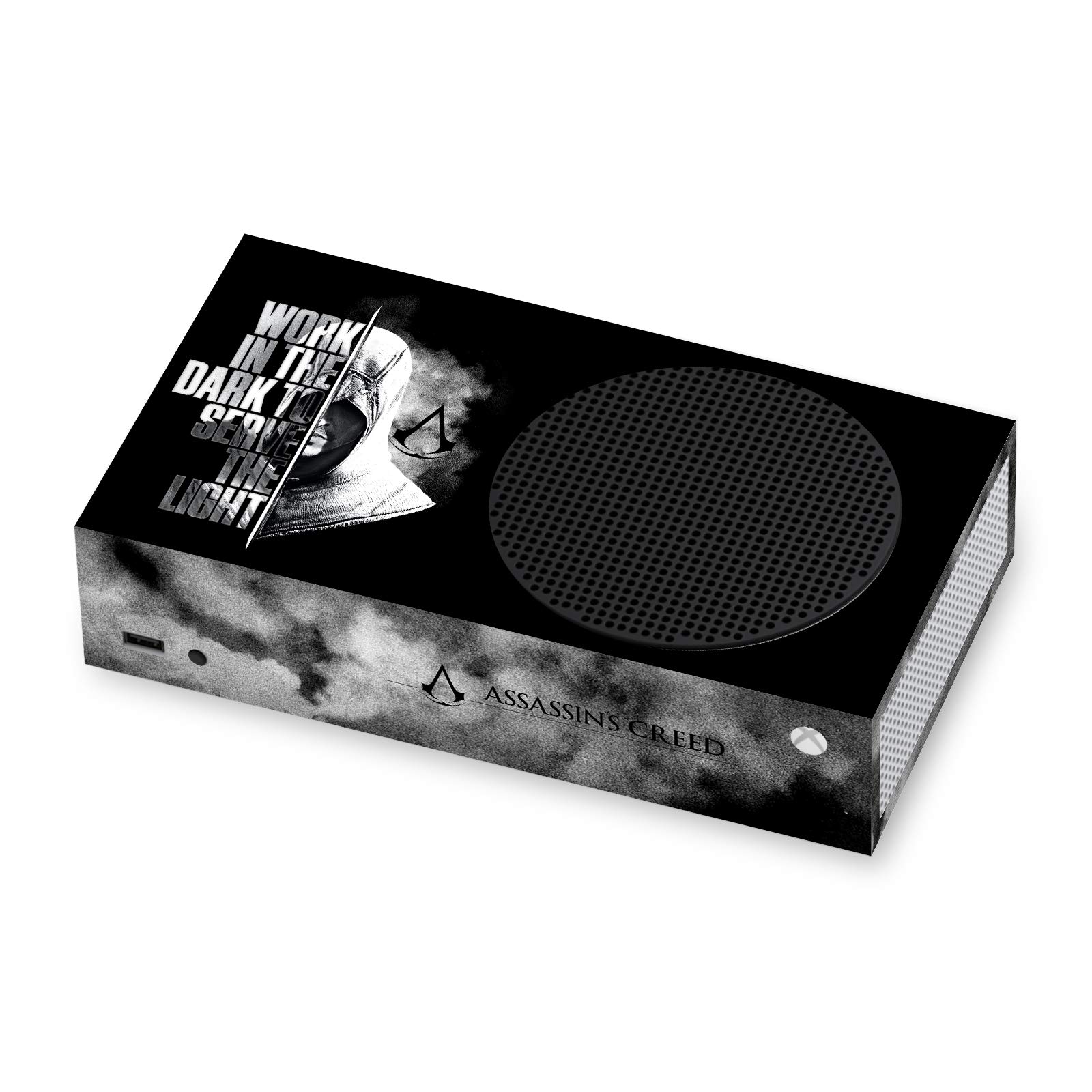 Head Case Designs Officially Licensed Assassin's Creed Half Legacy Typography Vinyl Sticker Gaming Skin Decal Cover Compatible With Xbox Series S Console