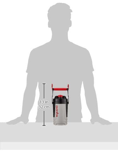 Igloo Proformance 1 Quart Water Jug, Black/Red