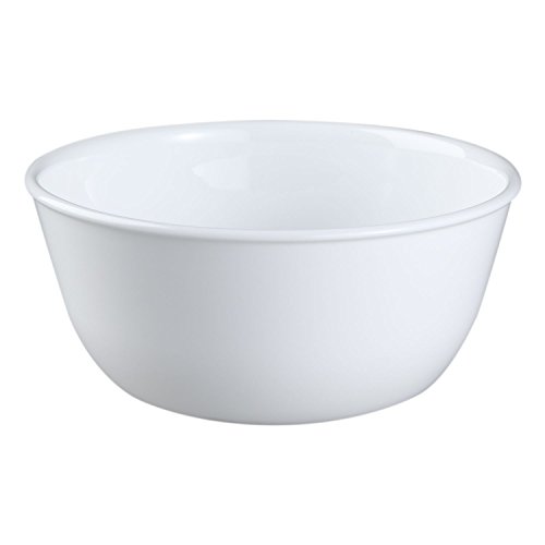 Corelle Coordinates Wh Corelle Livingware Super Soup/Cereal Bowl, 28 oz, Winter Frost White, Set of 3