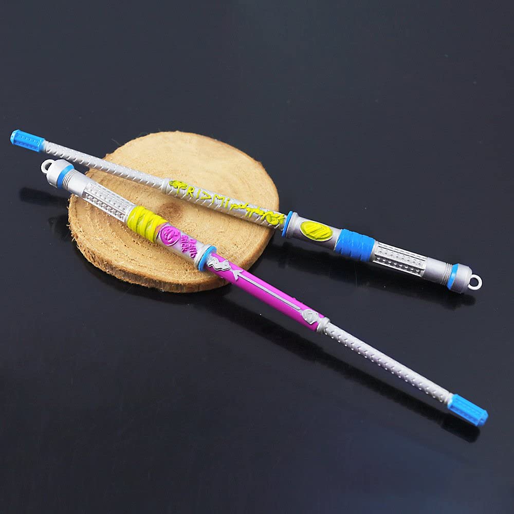 APEX Legends Games 1/6 Metal Lifeline Curve Stick Weapons Model Action Figure Arts Toys Collection Keychain Gift