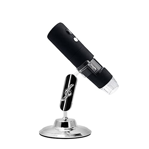 CZDYUF Wi-Fi Microscope Digital Microscopio Zoom Handheld LED Magnifier 1000X USB Charge Microscope for iOS/Android Phone Tablet (Color : D)