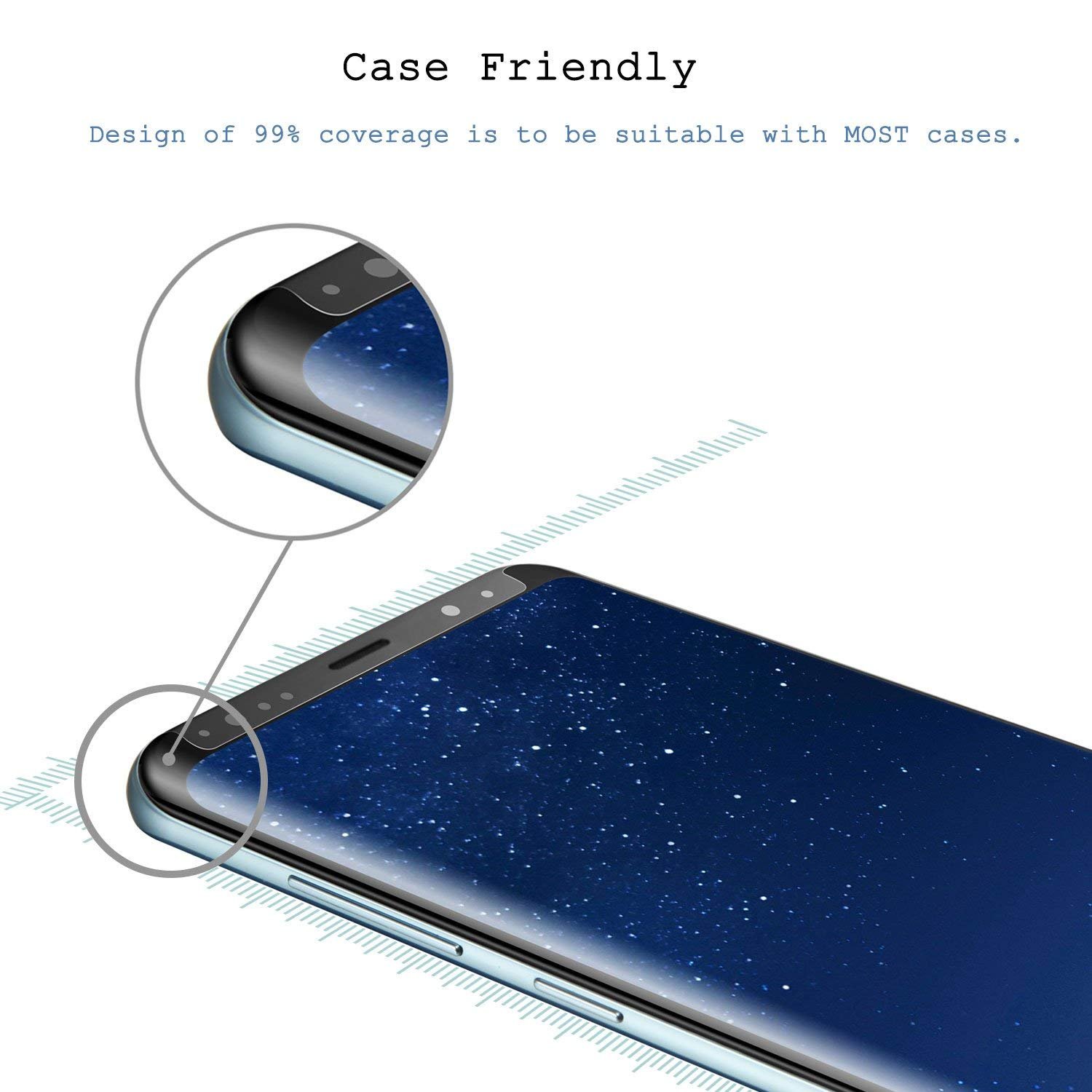 Galaxy Note 9 Screen Protector Privacy,YCFlying [Upgrade Version] Anti-spy Tempered Glass Screen Film 9H Hardness Anti-Scratch Anti-Peep Shield for Samsung Galaxy Note 9 (Note 9-B)