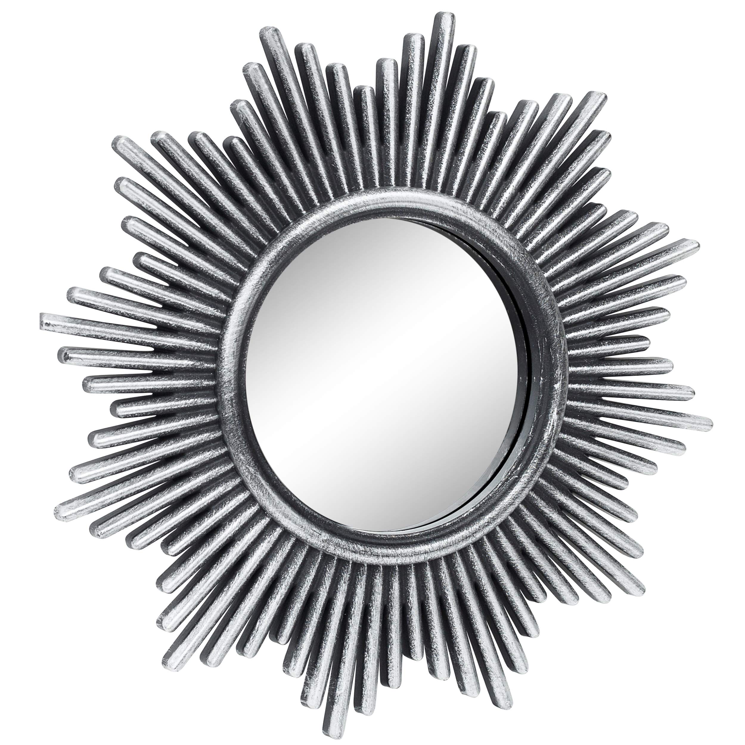 Kelly Miller Small Round Mirrors for Wall Decor Set of 3 - Great Home Accessories for Bedroom, Living Room & Dinning Room (M014)