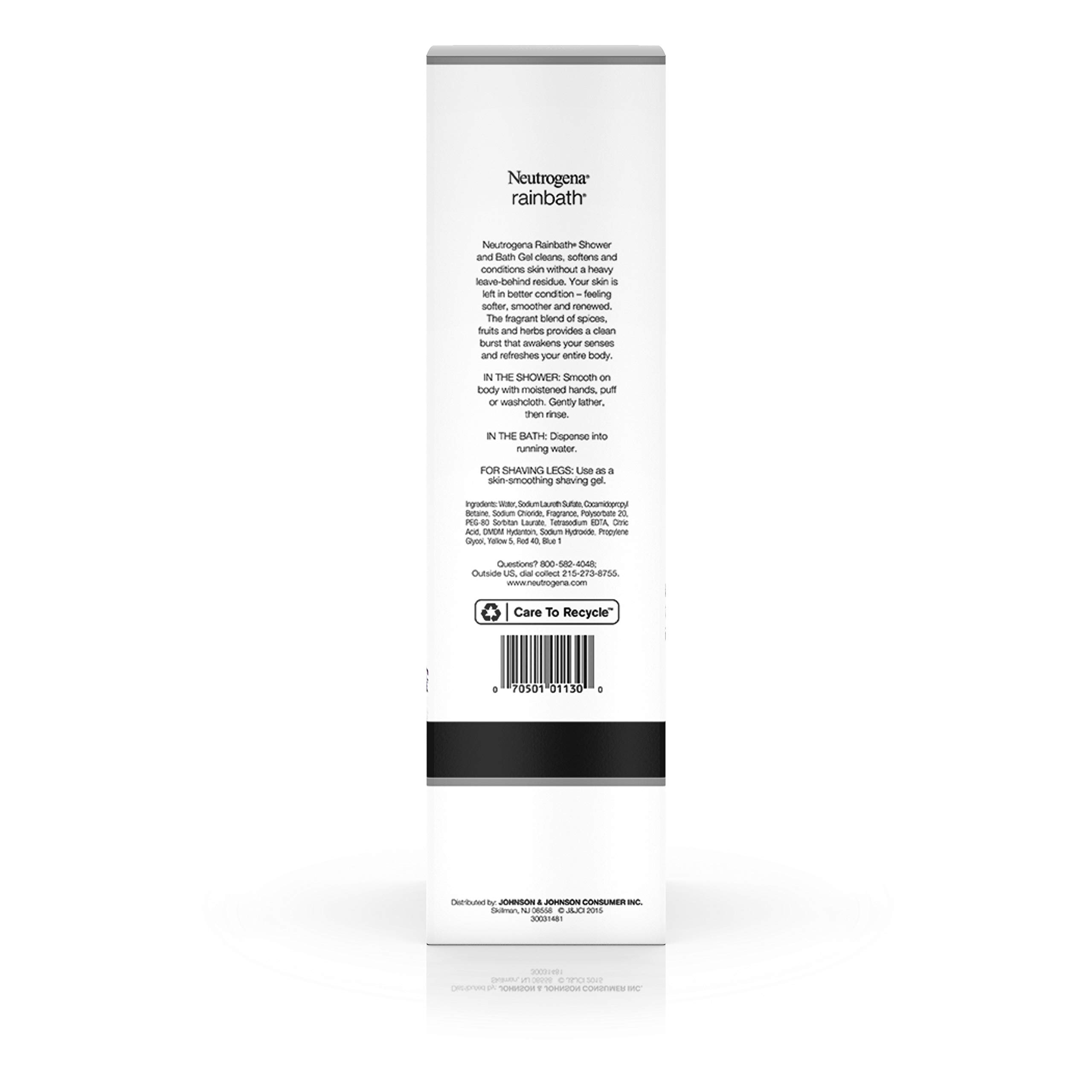 Neutrogena Rainbath Shower Gel 32 Oz - Pack of 3