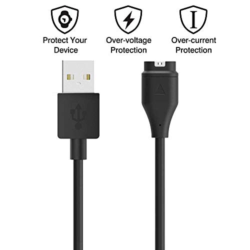 Emilydeals Charger for Garmin Instinct, Instinct 2, Instinct 2S, Replacement Charging Cable USB Cord for Garmin Instinct 2 2S Smart Watch