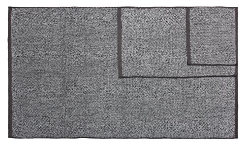 Everplush Diamond Jacquard 6 Pieces Bath Towel Set, Grey
