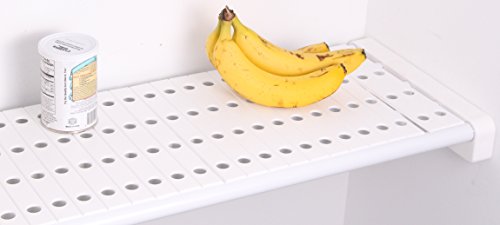 EZ Shelf - Shelf Top ACCESORY ONLY for Closet and Garage Shelves - White