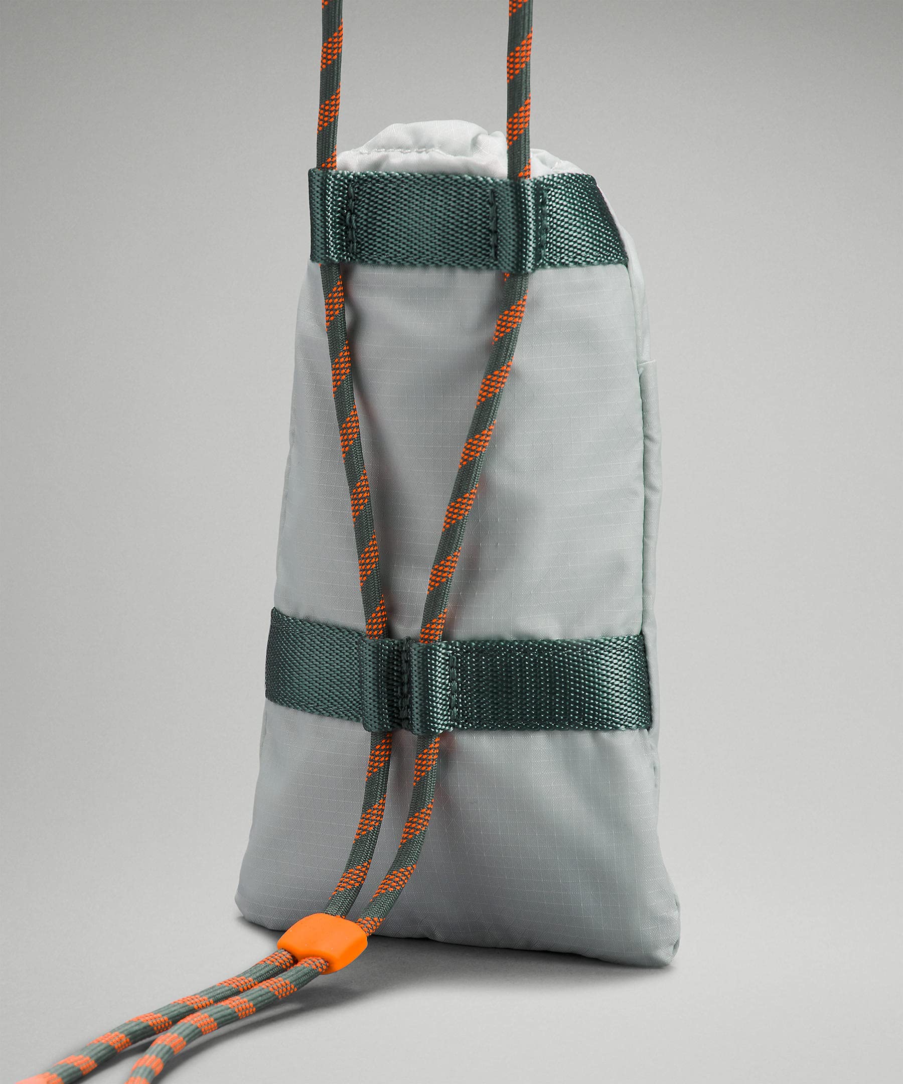 Lululemon Play Forward Crossbody Pouch (Ocean Air/Tidewater Teal/Highlight Orange)