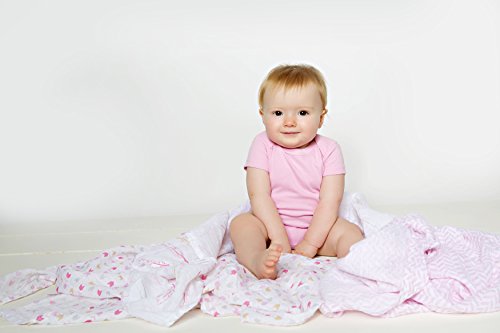 Hudson Baby Unisex Baby Cotton Muslin Swaddle Blankets, Foxes, 3-Pack