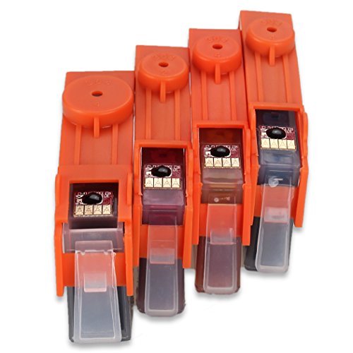 F-INK Full Refillable Ink Cartridge Replacement For HP 564 564XL Ink,Works With Deskjet 3070A 3522 3526 Photosmart 5510 5511 5514 5515 5522 6510 b109a b109n b11 b209a b210a Printer