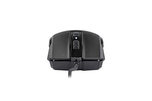 Corsair M55 RGB Pro Wired Ambidextrous Multi-Grip Gaming Mouse - 12,400 DPI Adjustable Sensor - 8 Programmable Buttons - Black