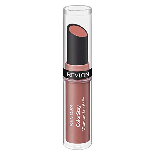 REVLON ColorStay Ultimate Suede Lipstick, Longwear Soft, Ultra-Hydrating High-Impact Lip Color, Formulated with Vitamin E, Influencer (099), 0.09 oz
